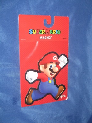 SUPER MARIO Mario Magnet by Funky/Nintendo (4" x 3.5"/Gaming/Game/Kart ...