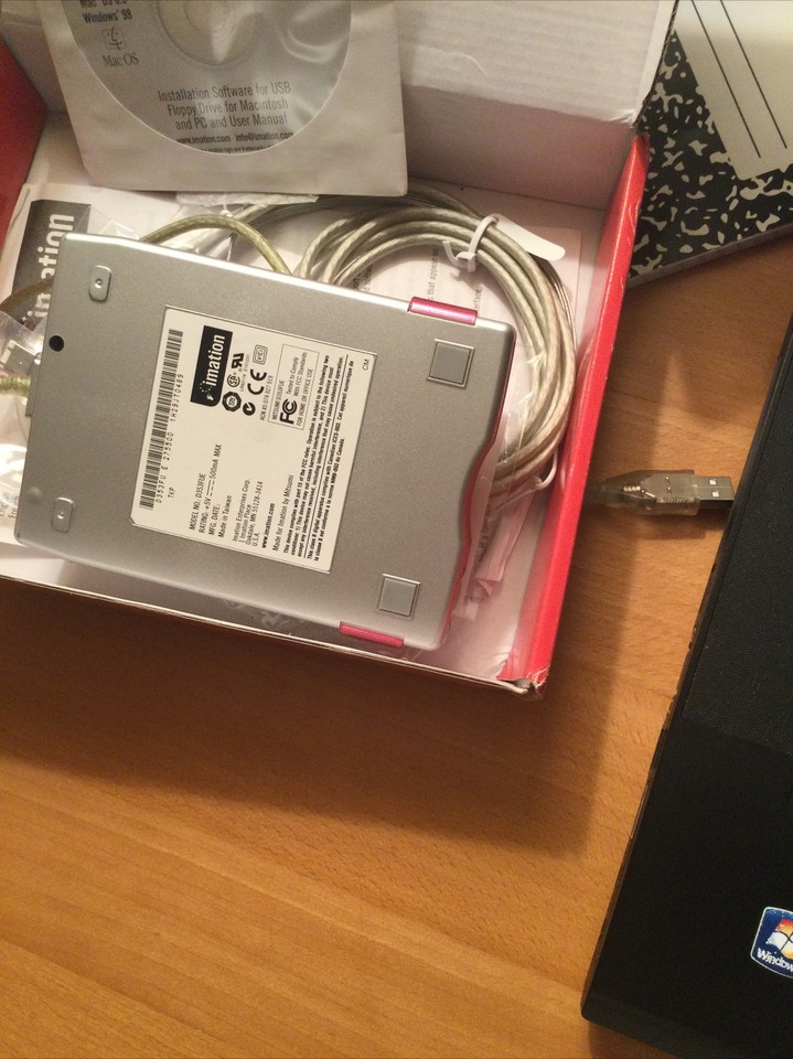 IMATION USB FLOPPY DRIVE for MAC OR PC. TESTED AND IT WORKS. | eBay