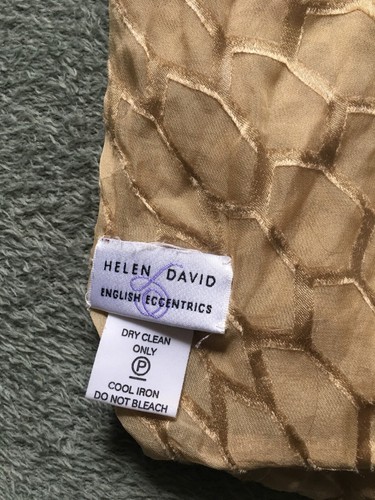 RARE Vintage English Eccentrics Helen David Rayon Sil… - Gem