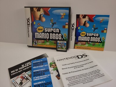 New Super Mario Bros. Nintendo DS, 2006 Complete CIB Gift Idea ...