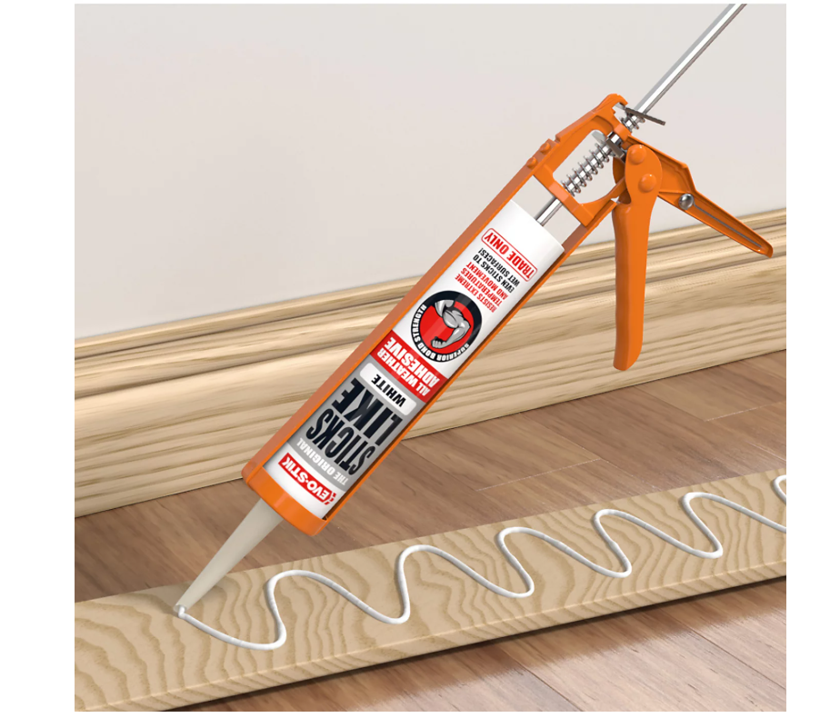 Evo-Stik The Original Sticks Like White All Weather Adhesive-290ml ...