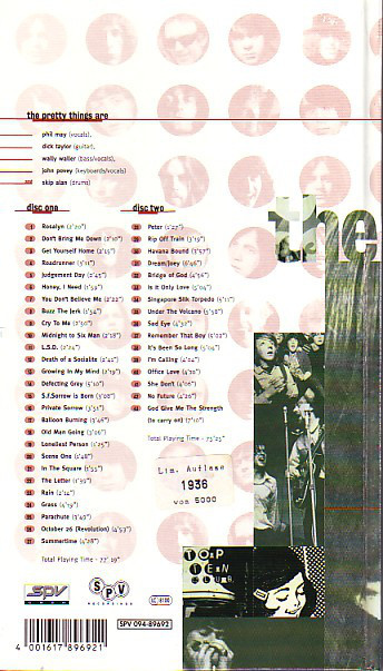THE PRETTY THINGS, UNREPENTANT - THE ANTHOLOGY, 2 CD LTD ED 1995 ...