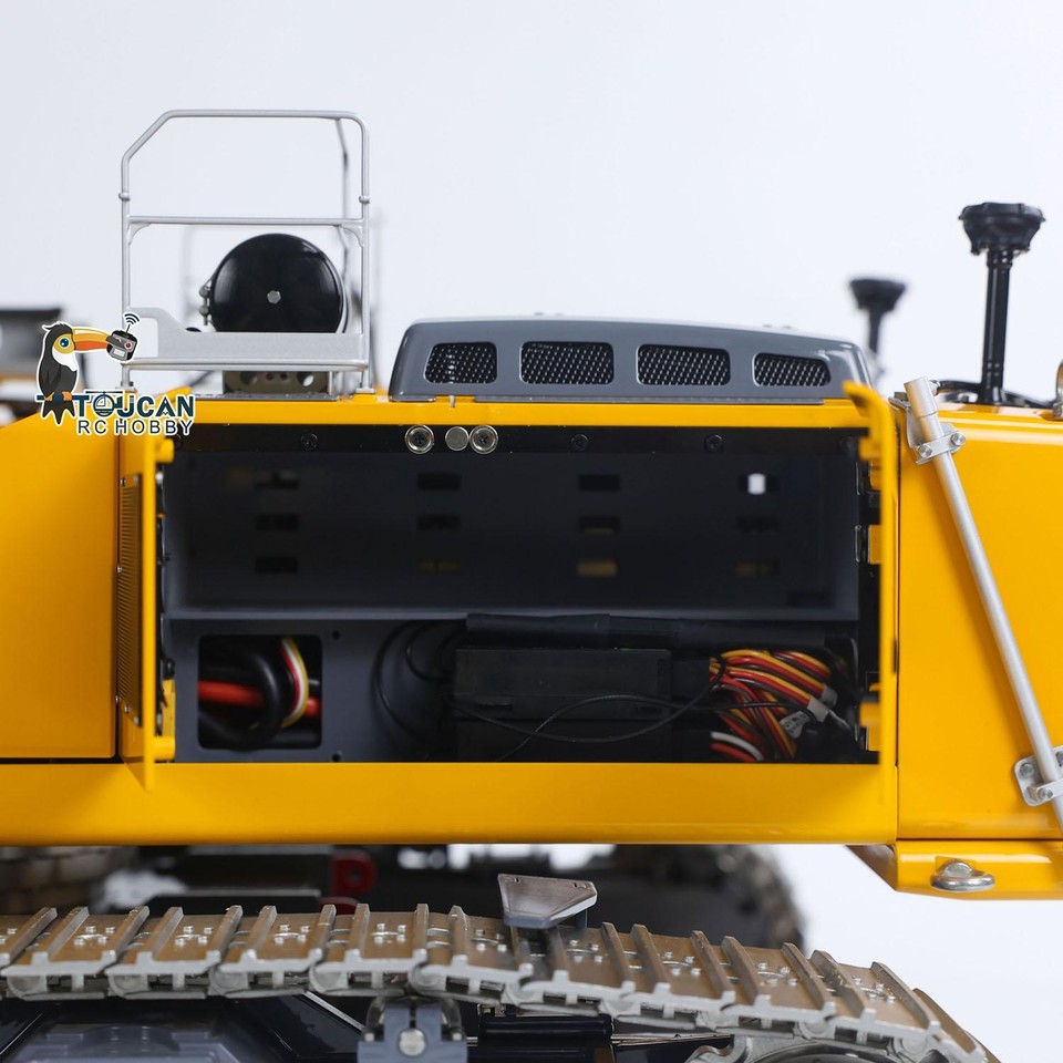 1/14 RC Full Hydraulic Excavator LESU LR960 Heavy Metal Construction ...