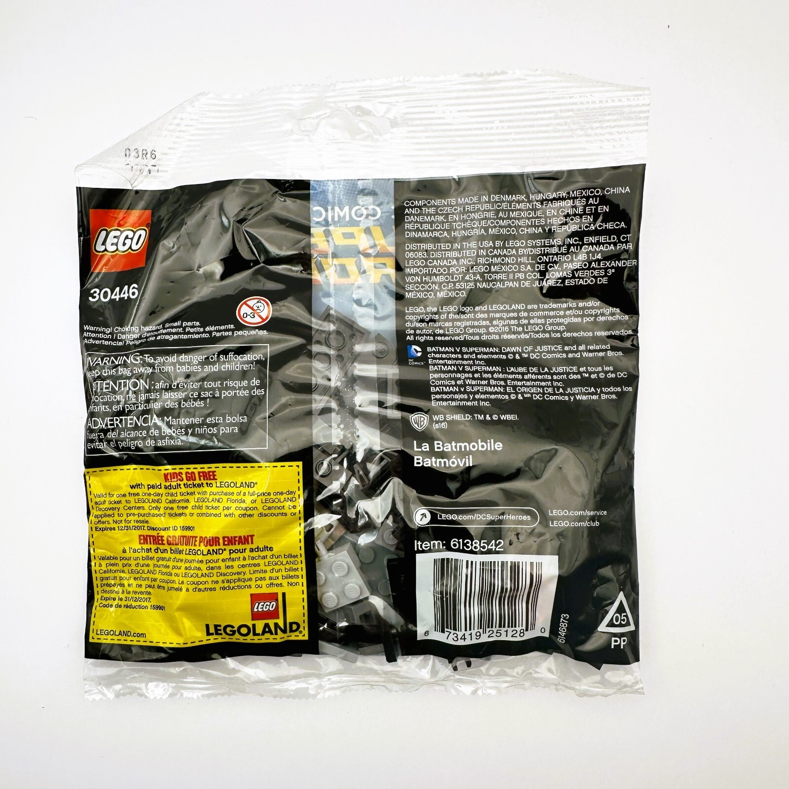 LEGO DC Comics Super Heroes: The Batmobile (30446) | eBay