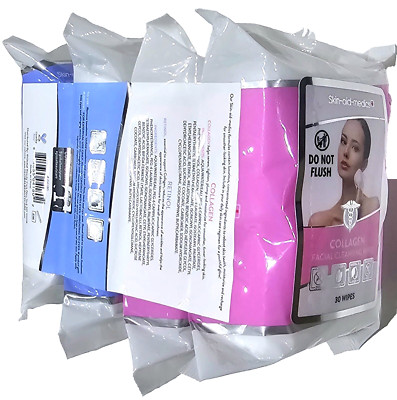 Skin Aid Medics Collagen Retinol Facial Cleansing 4 Pack | eBay