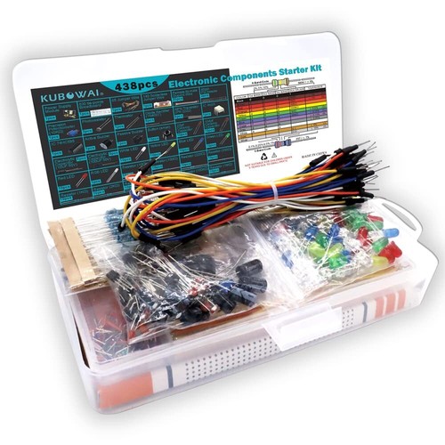 Electronic Components Fun Starter Kit 1 Set avec Planche à Pain Buzzer ...
