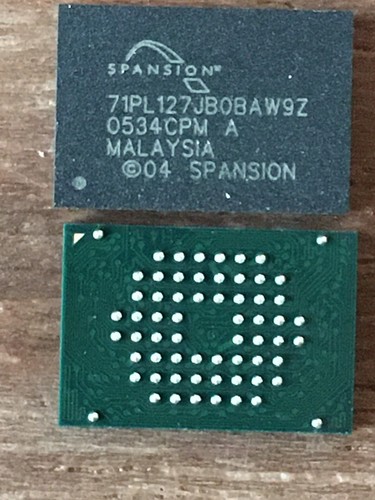 3 pcs - S71PL127JB0BAW9Z0 - 71PL127JB0BAW9Z - Flash memory 128Mb - 32Mb ...