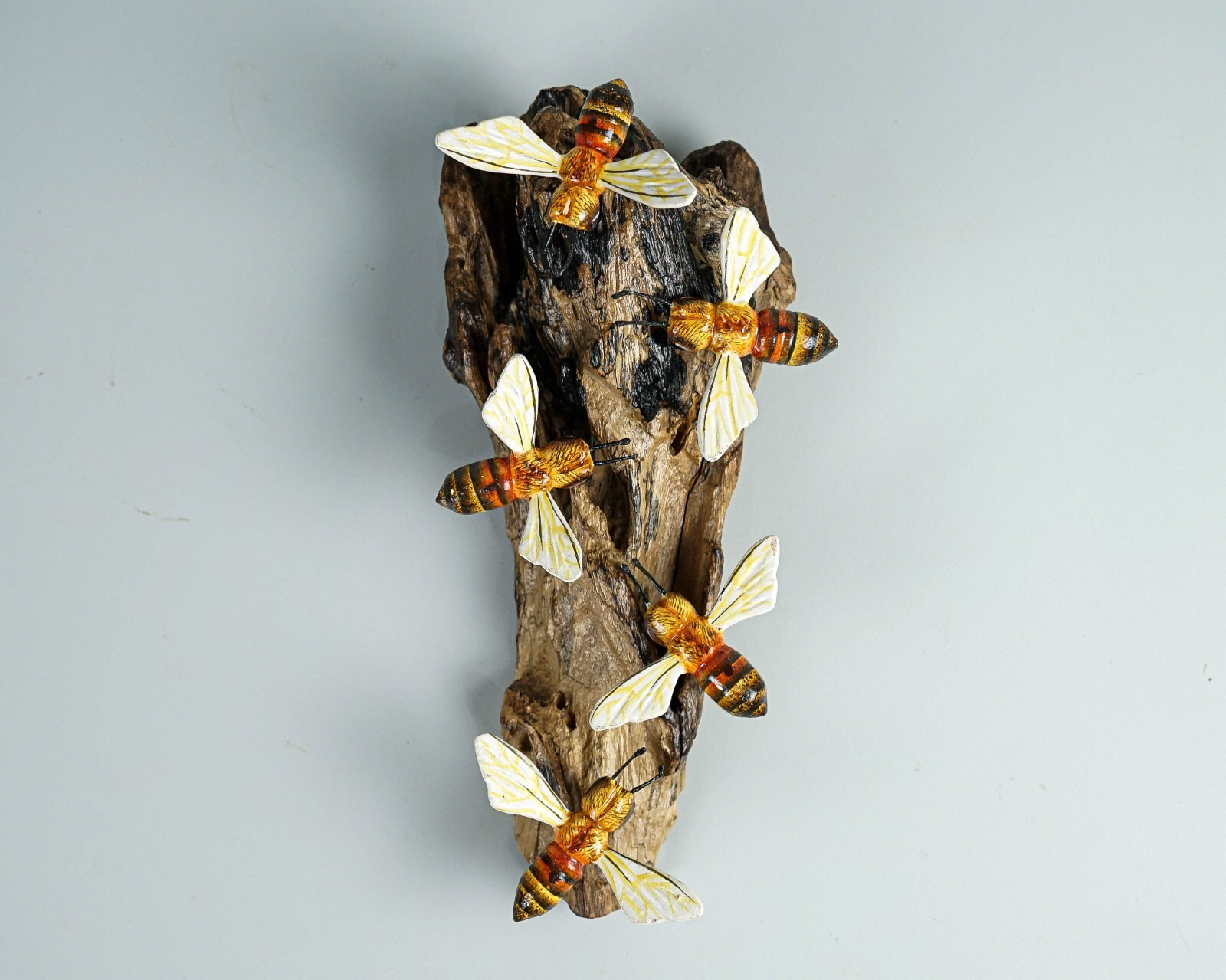 Bee Comb Statue, Bees Figurine, Bee Wall Hanging, Animal Wall Decor ...