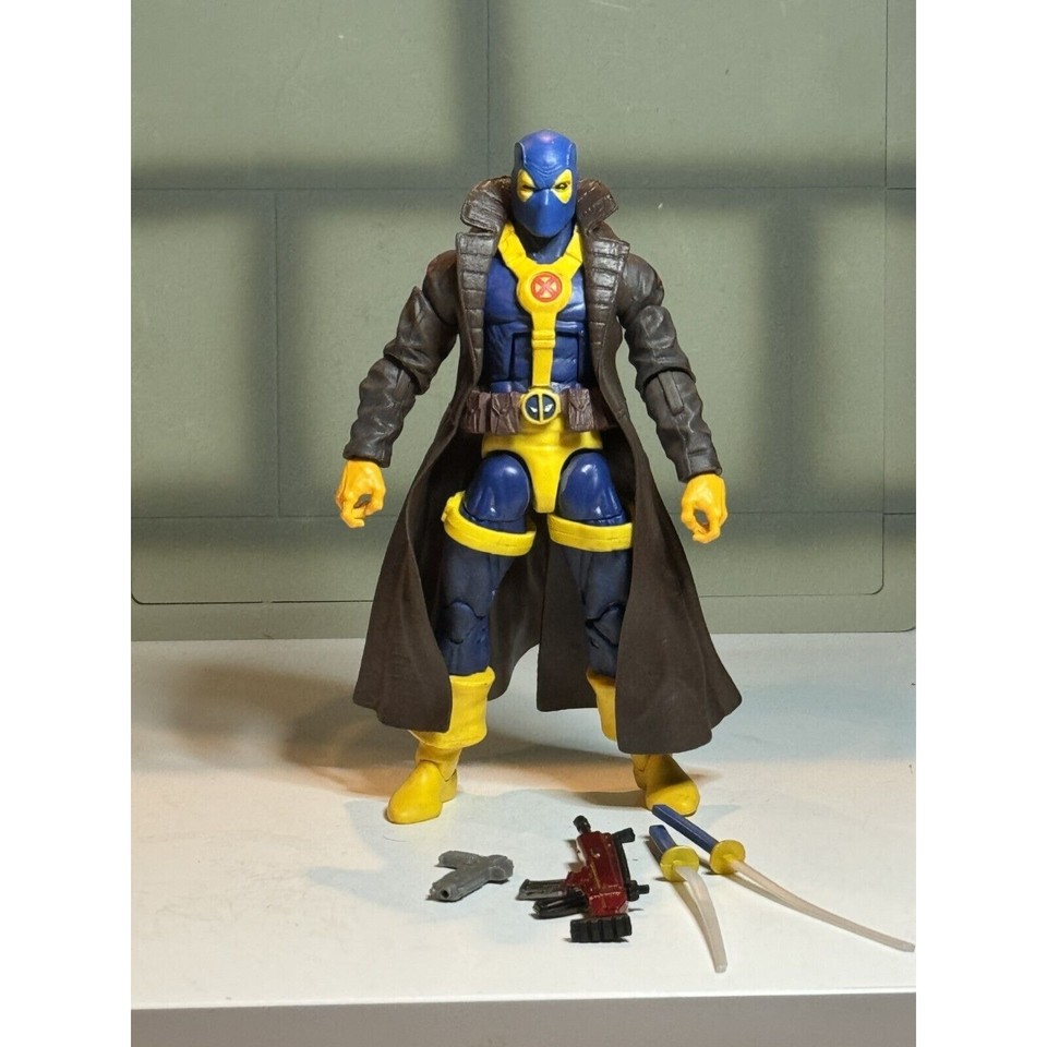 Custom X-MEN DEADPOOL w/ Trench MARVEL LEGENDS MADCAP BAF SAURON | eBay
