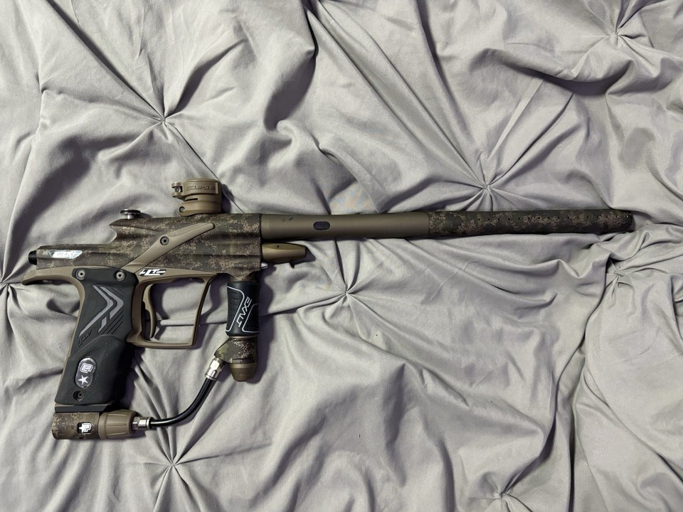 PLANET ECLIPSE ETEK 4 LT - HDE Camo - Paintball Marker - With Freak ...