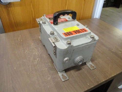 Appleton Explosion Proof Disconnect Switch EDS-3036 30A 600V 3P Used | eBay