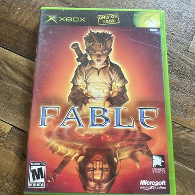 Fable Original XbOx Classic Retro Video Game Case & Manual 805529781146 ...