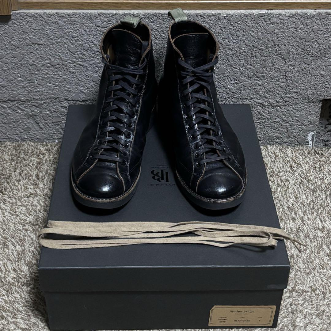 Brother Bridge Henry Men's Fashion Shoes 7.0US Black Brother Bridge Henry Men's Fashion Shoes 7.0US Black