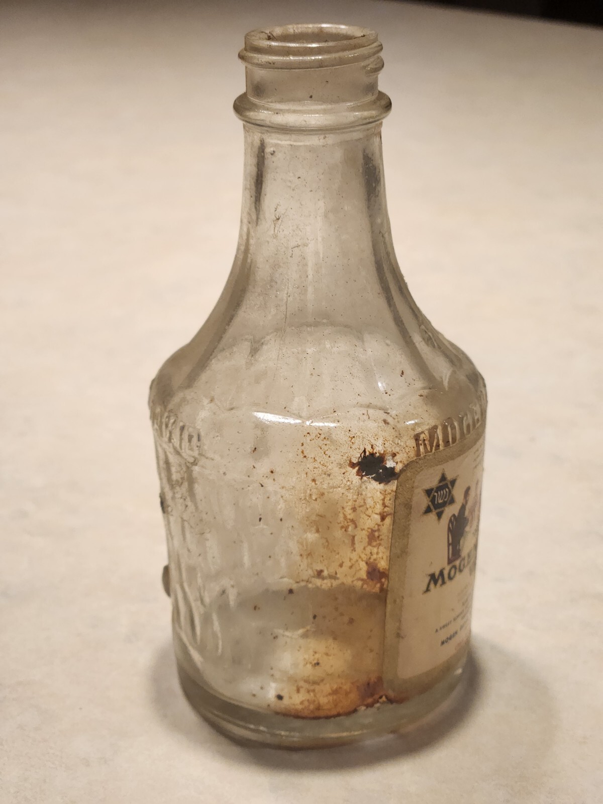 Vintage Mogen David Wine Bottle NO Cap 4 Oz Size | eBay
