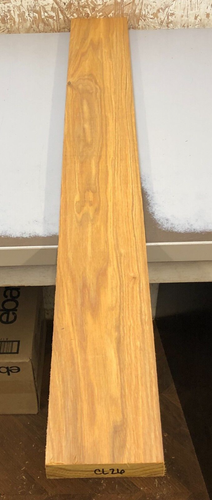 CL26) Canarywood Lumber (36" x 4") Board 7/8" thick Kiln Dried Wood | eBay