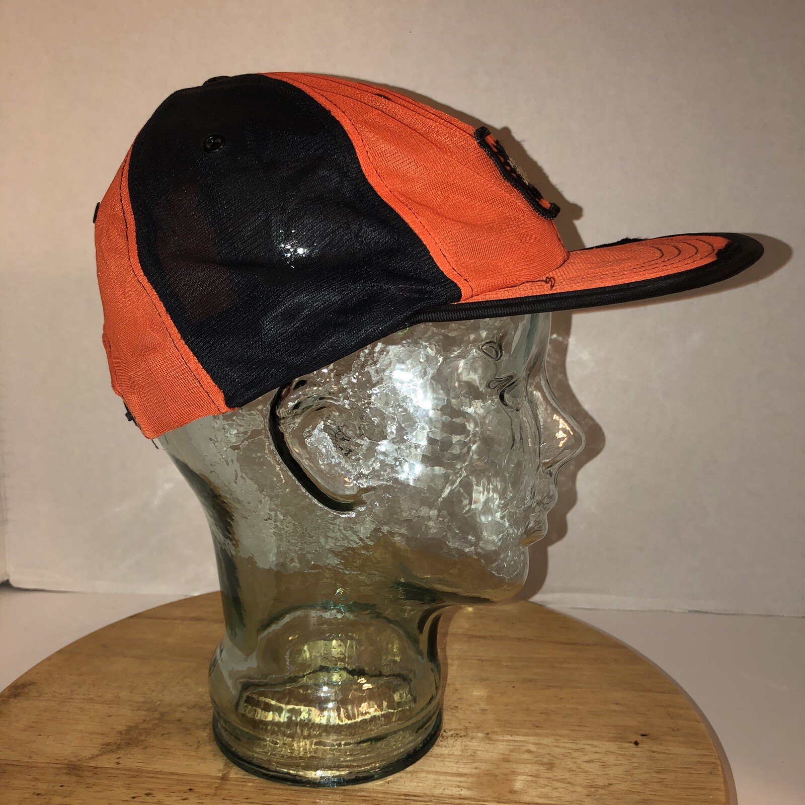 Vintage 70s O'S GOLD USA Richmond Headwear Thin PINWHEEL Hat Cap ...