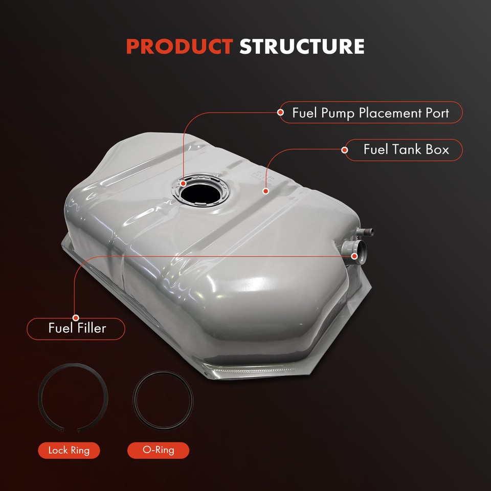 1x 19 Gallons Fuel Tank for Chevrolet Blazer GMC Jimmy 1997-2005 V6 4 ...