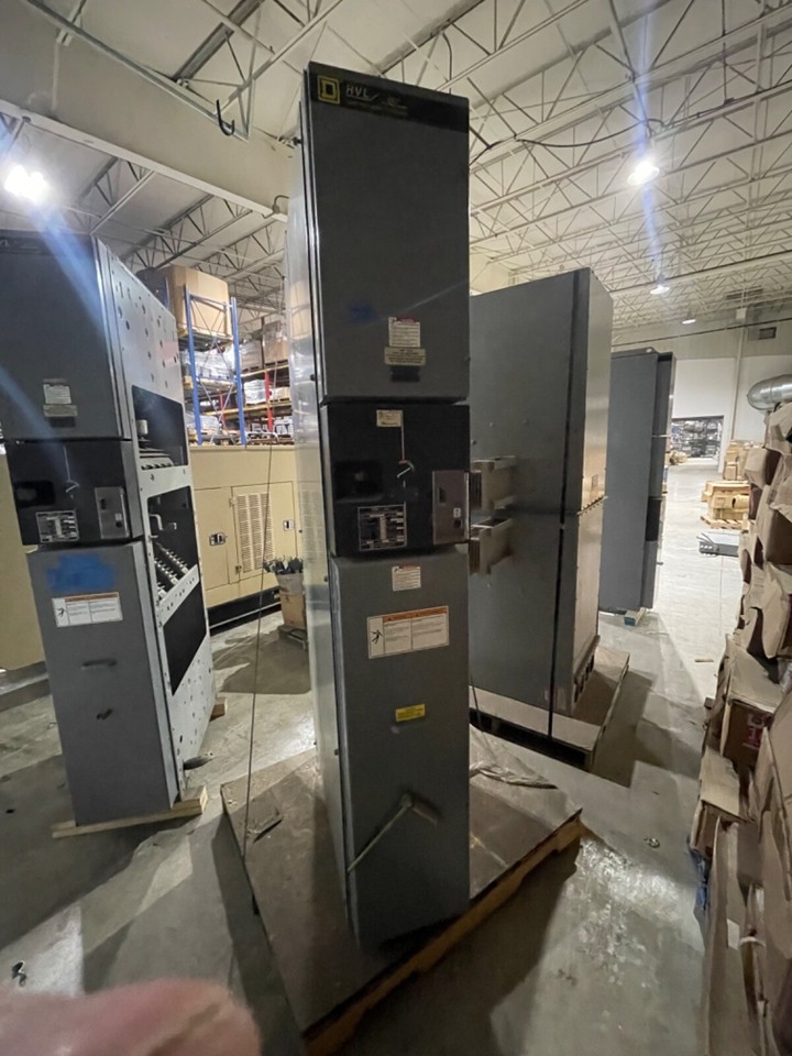 5kv SQUARE D 600 Amp High Pressure Voltage Switch LOAD INTERRUPTER HVL ...