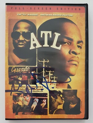 T.I. Harris Signed ATL DVD T.I.P. Rapper Hip Hop Ant-Man TI RAP Legend ...