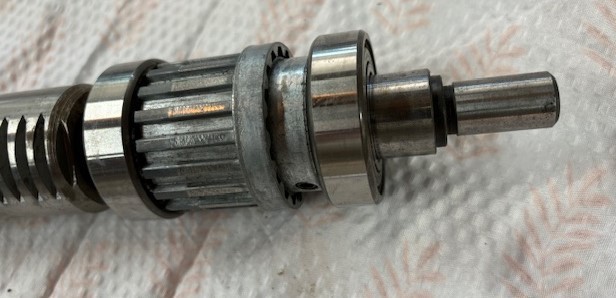 SHOPSMITH MARK V QUILL ASSEMBLY-TWO BEARINGS-IN GREAT SHAPE WITH GILMER ...