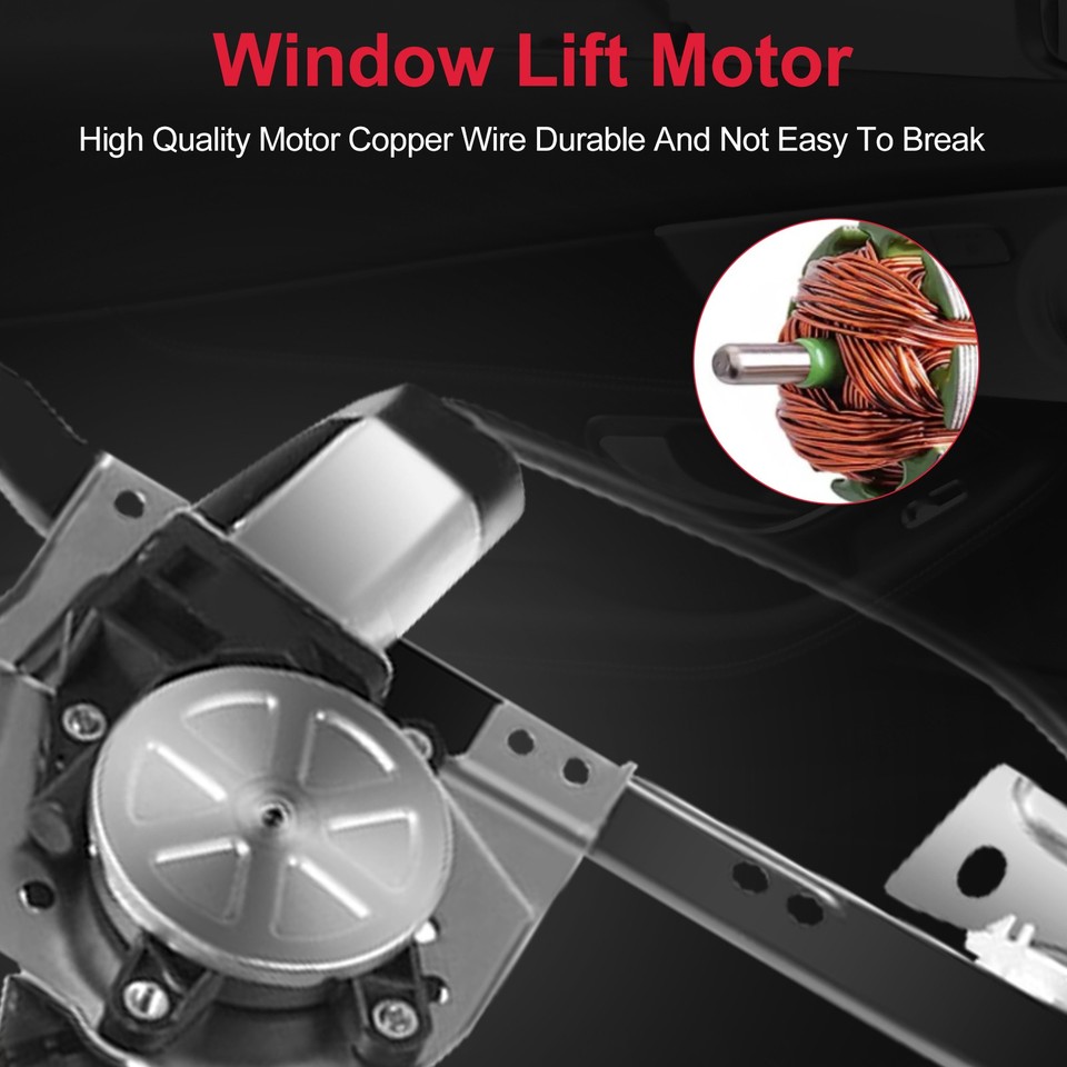 1pc Power Window Regulator w/ motor Front Left For Pontiac Grand Am 741 ...