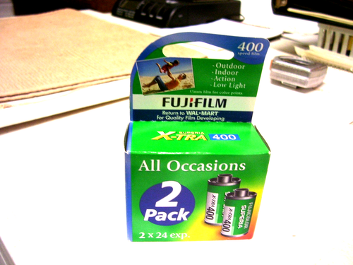 Fuji Film 400 Speed Superia X-Tra 35mm Color Film 2 Rolls Expired 2010 ...