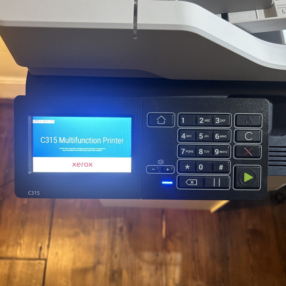 Xerox C315 315 MFP A4 Colour Wireless Scan Copy Fax Multifunction Laser ...