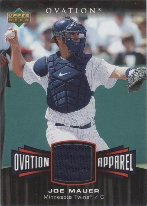 2006 Upper Deck Ovation - Ovation Apparel Joe Mauer #OA-JM (MEM) for sale online | eBay