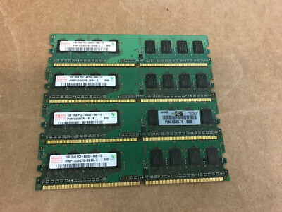 4GB (4X1GB)Memory, PC2-6400U 800MHZ for Dell Optiplex GX620, 740, 745 ...