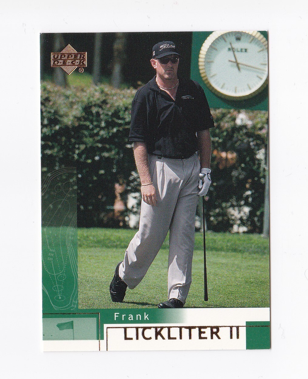 2002 Upper Deck #22 Frank Lickliter II PGA Golf | eBay