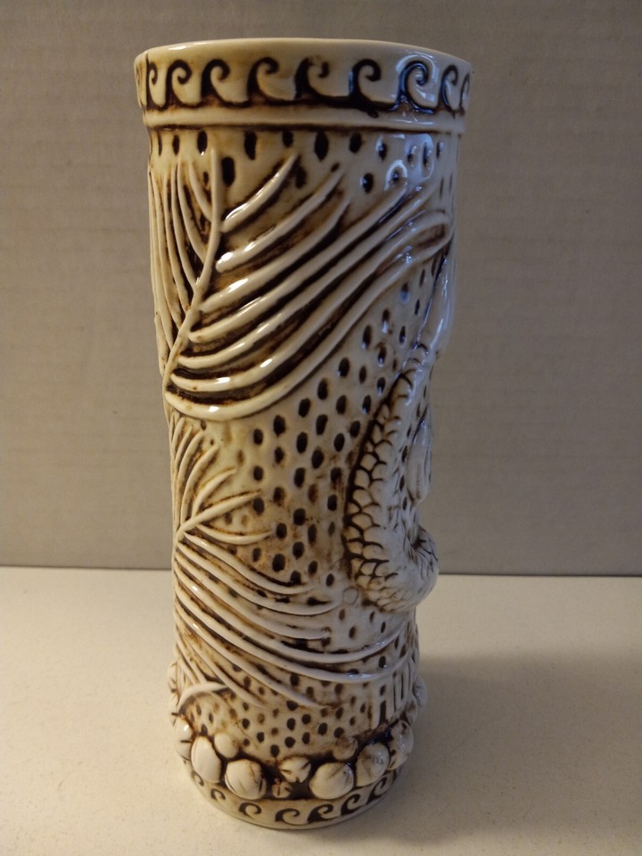 Tiki Rob Rumhaven Tiki Mermaid Mug Ceramic 7" Tall | eBay