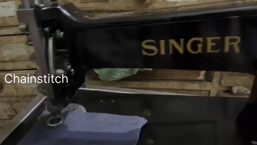 Singer 114w103 Chain & Moss Stitch Embroidery Machine with table and ...