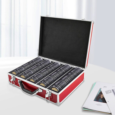Storage & Display Box Case Holds 100 PCGS NGC ANACS Certified Coin ...