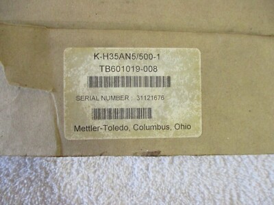 NIB Mettler-Toledo 793 500lb Single Ended Beam Load Cell 61037829 ...