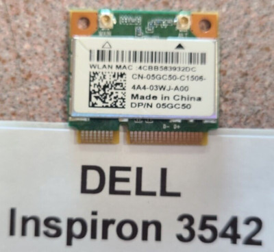 ⭐️⭐️⭐️⭐️⭐️ Laptop Wifi Module Wireless Card Adapter Dell Inspiron 15 ...