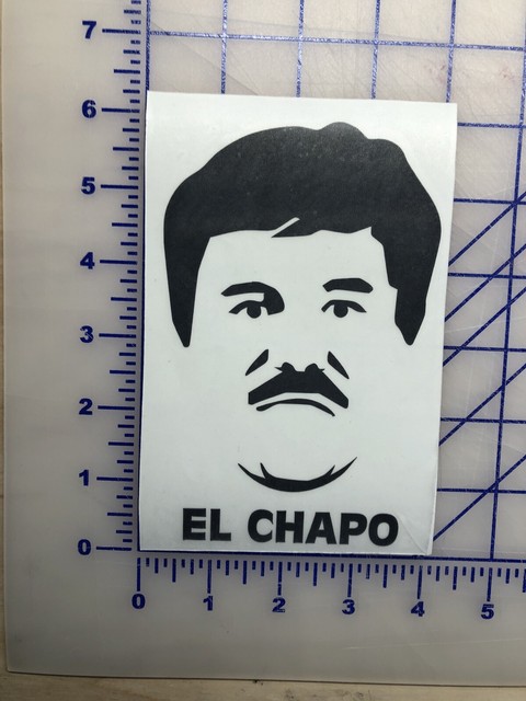 EL CHAPO GUZMAN VINYL DECAL BUMPER WINDOW CAR STICKER Cartel Sinaloa ...