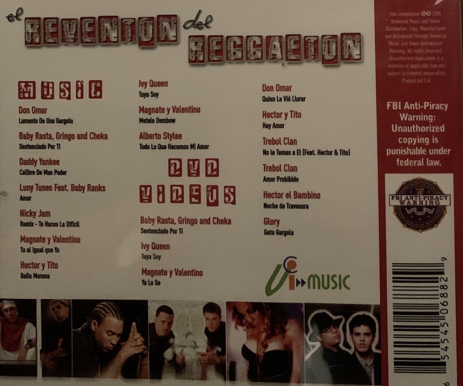 EL REVENTON DEL REGGAETON~~~RARE~~~CD & DVD~~~VARIOUS ARTISTS~~~NEW ...