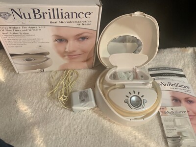 NuBrilliance Real Microdermabrasion At-Home System with Tips & Filters ...