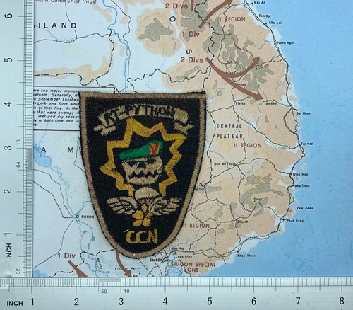 Patch , US Army Vietnam Special Forces SF MACV SOG Airborne , RT PYTHON ...