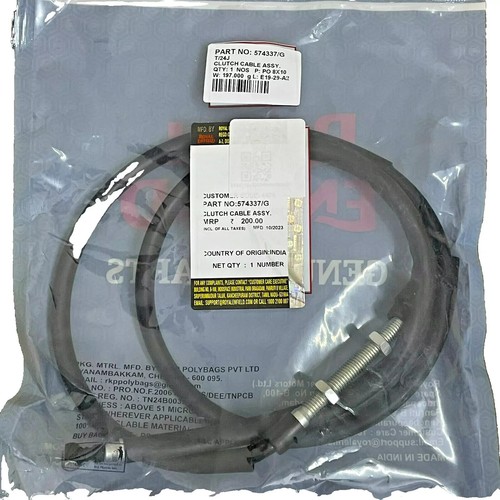 Genuine Royal Enfield Cable Clutch Assembly 574337, Himalayan 411 ...