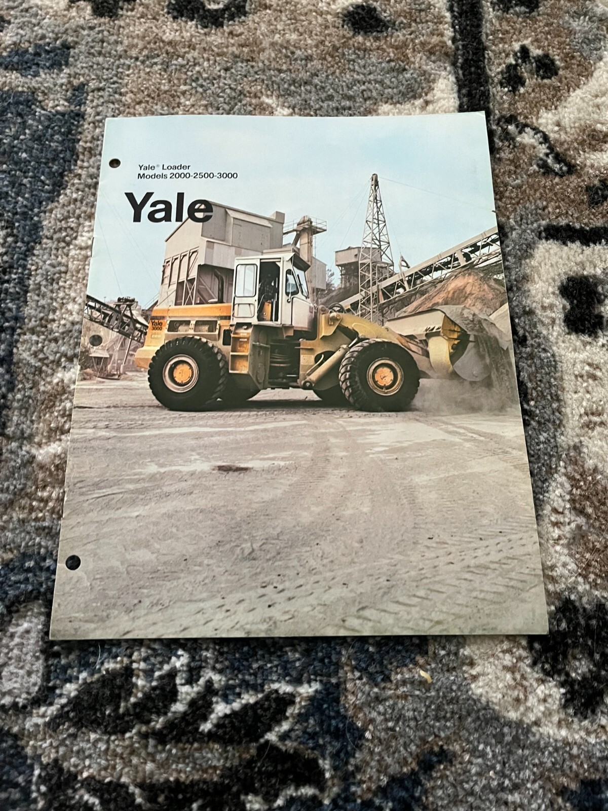 Yale 2000 2500 3000 Wheel Loader Brochure FCCA | eBay
