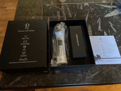 D Tech Derma LED Sonic Photon Galvanic Rejuvenation Skin Care System | eBay