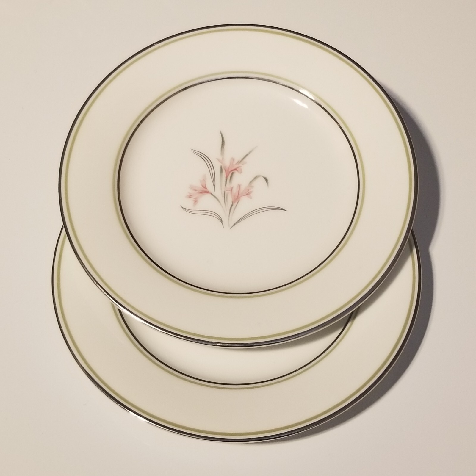 set of 2 Vintage 1953-62 Noritake Kent pattern small Bread Plates | eBay