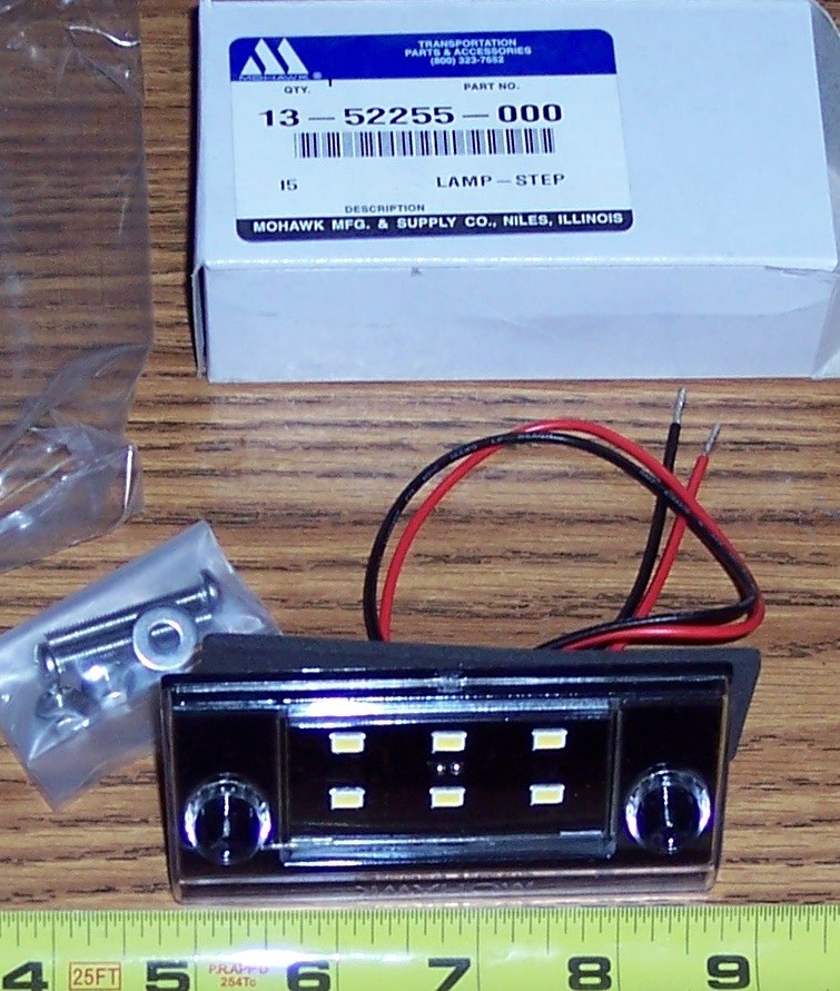 LED STEPWELL LIGHT 12V CARGO TRAILER, GILLIG COACH, RV, BOAT, BUS ...