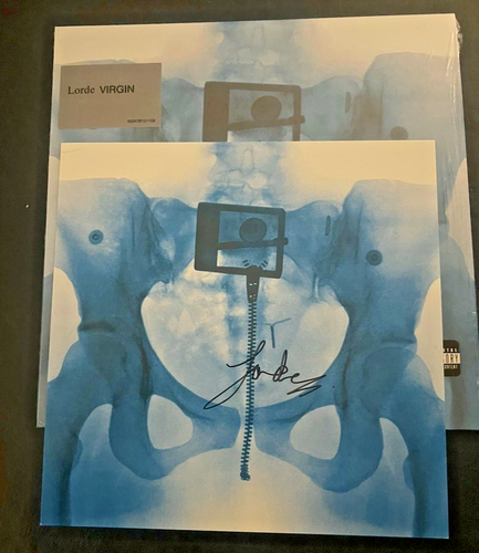 Lorde Virgin Black Vinyl with signed insert - Beauty Autograph! FREE ...