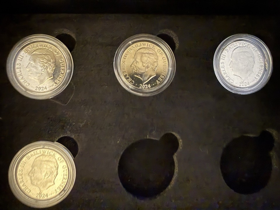 2024 King Charles III Guernsey Silver Proof 10p Set Great British ...