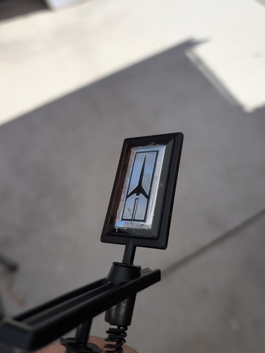 1981-83 Oldsmobile Cutlass Stand Up Hood Ornament Emblem &nut GM part ...