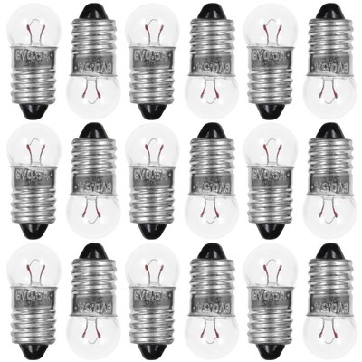 50 Pcs Tiny Light Bulb Little Bulbs Mini for Electrical Experiment ...