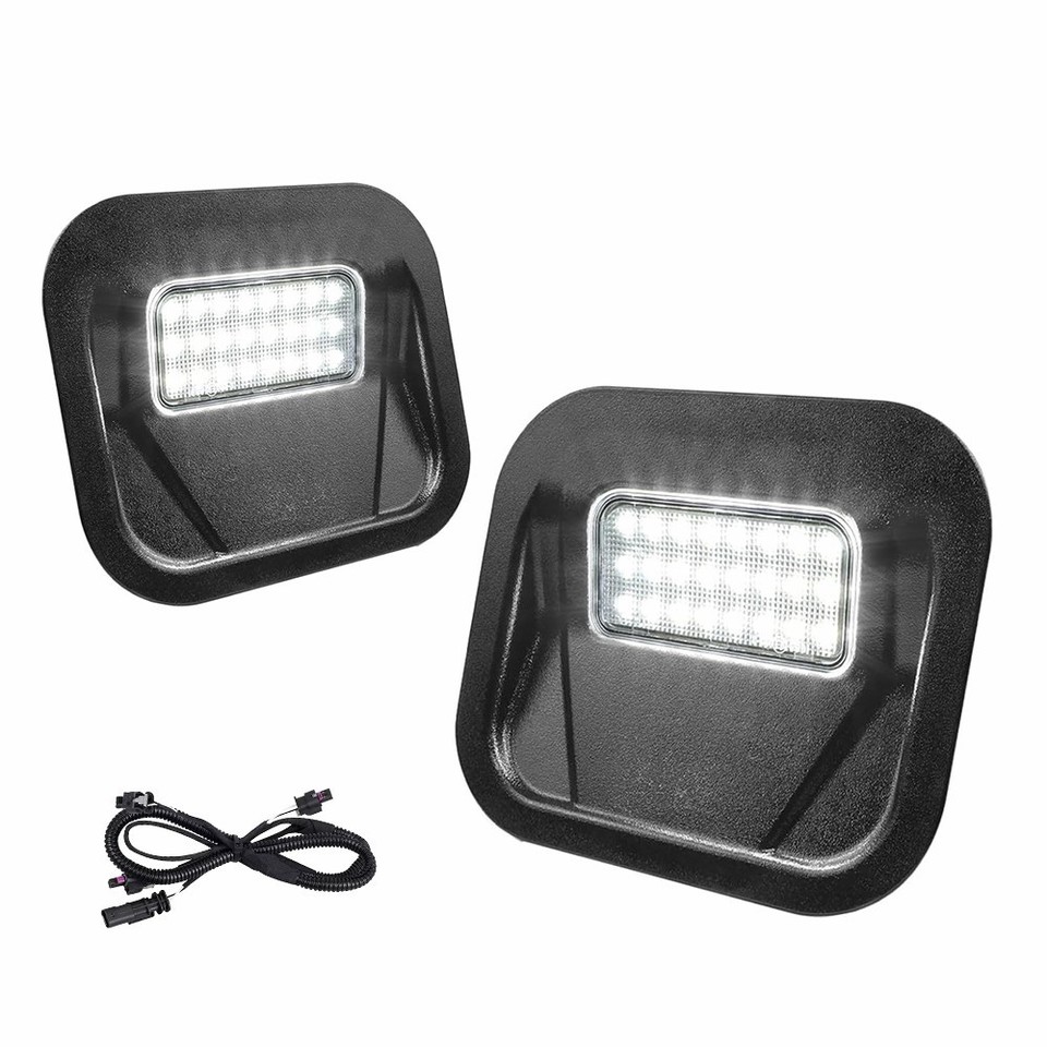 LED Tailgate Light Step w/ Harness For Chevrolet Silverado HD 2020-25 ...