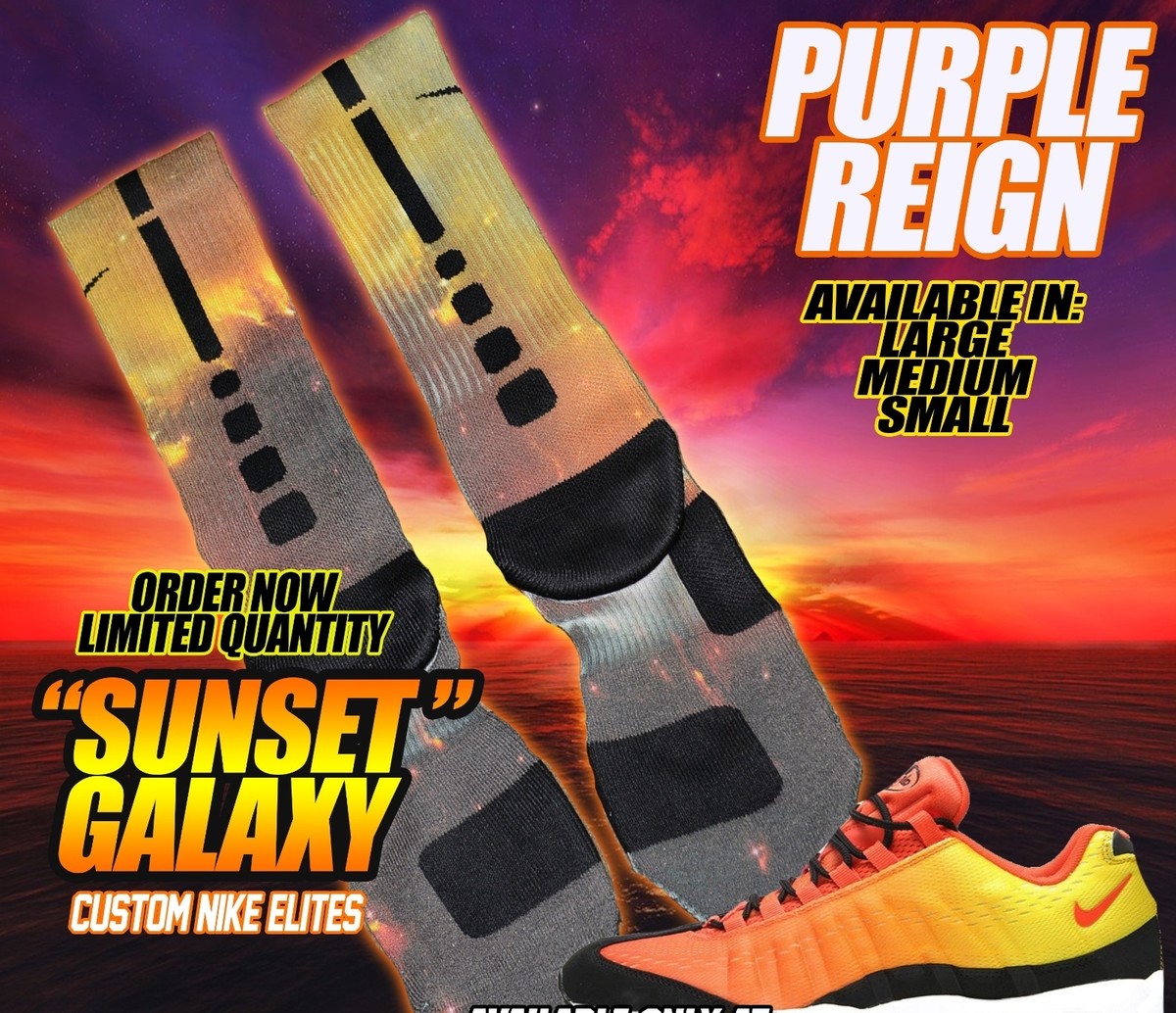 Lebron 9 Galaxy Elite Socks